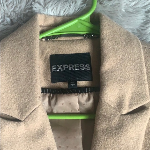 Express | Jackets & Coats | Camel Colored Express Long Coat | Poshmark